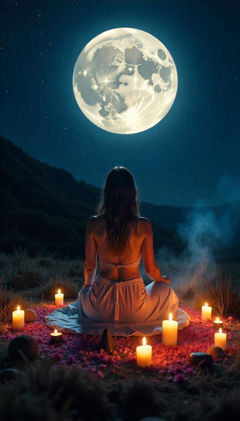 12 Steps to Perfect Full Moon Manifestation Ceremony